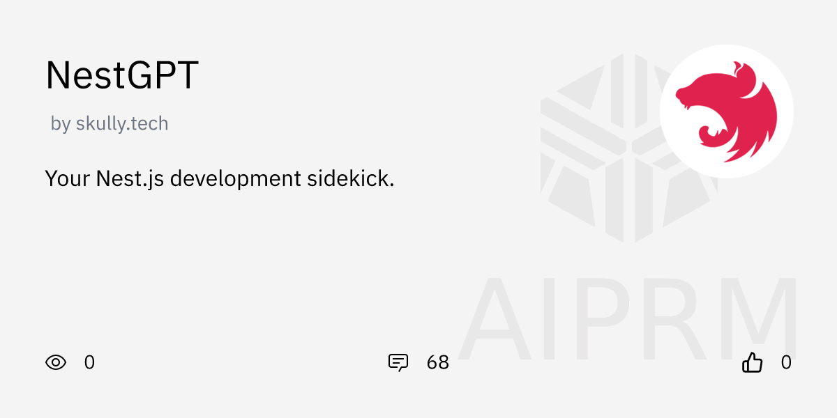 GPT "NestGPT" by "skully.tech" - AIPRM for ChatGPT
