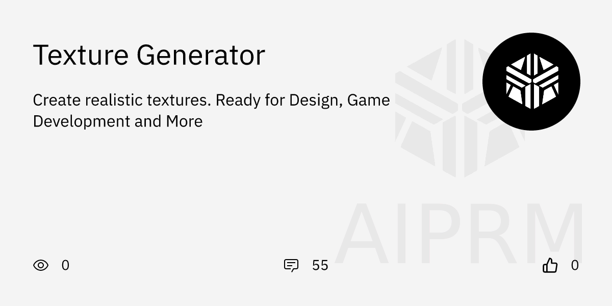 GPT "Texture Generator" - AIPRM for ChatGPT
