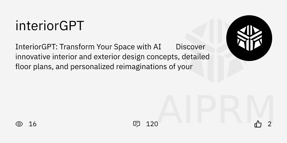 GPT "interiorGPT" - AIPRM for ChatGPT