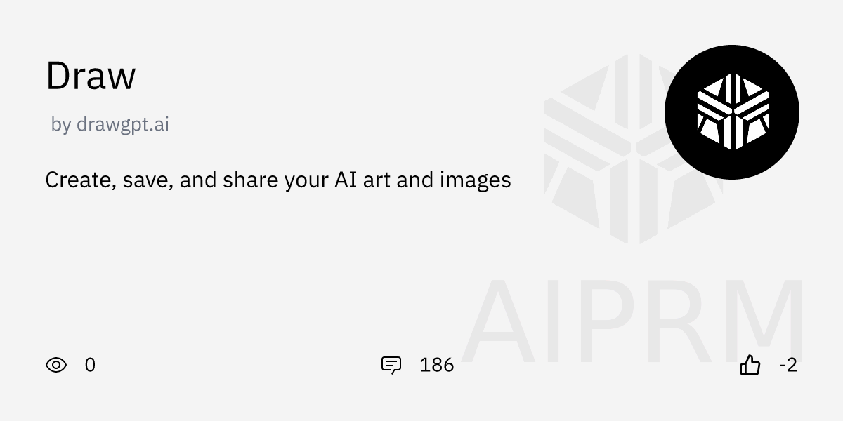 GPT "Draw" by "drawgpt.ai" - AIPRM for ChatGPT