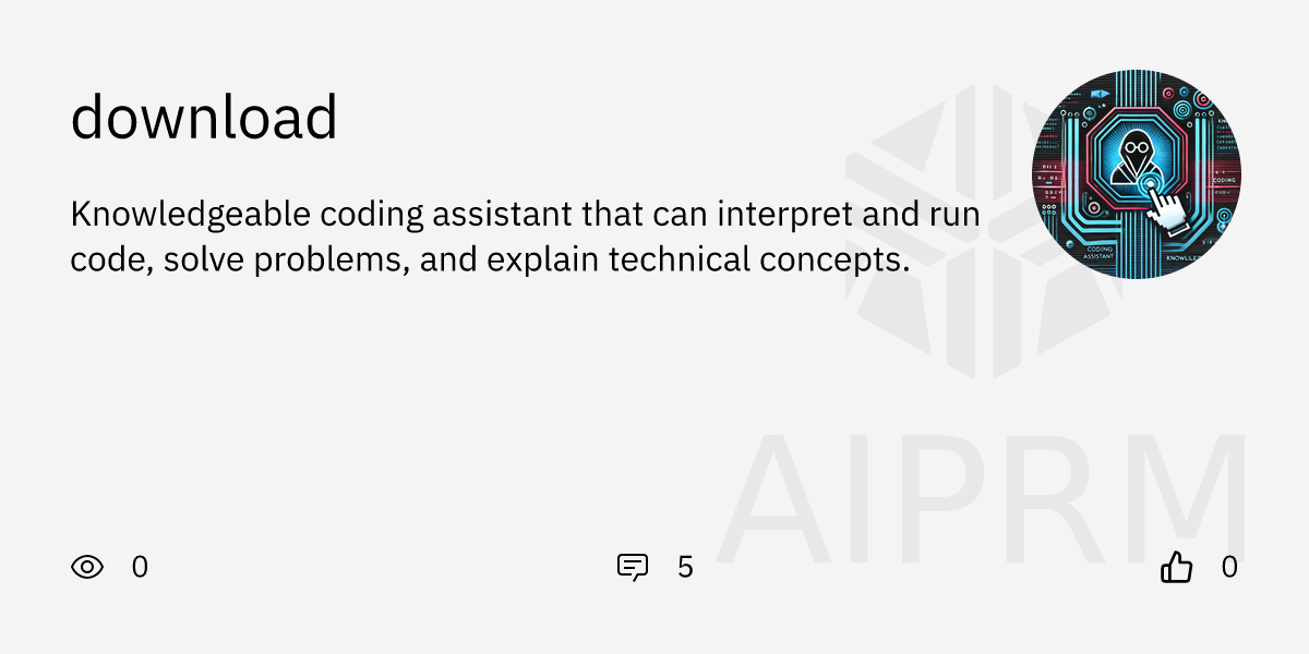 GPT "download" - AIPRM for ChatGPT