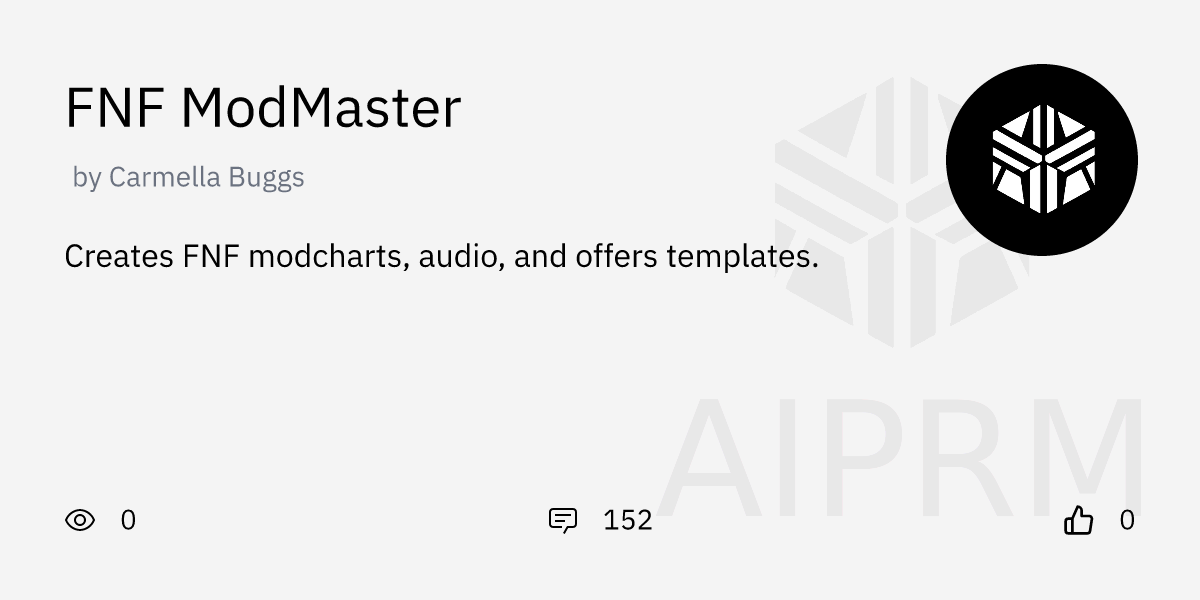 GPT "FNF ModMaster" by "Carmella Buggs" - AIPRM for ChatGPT